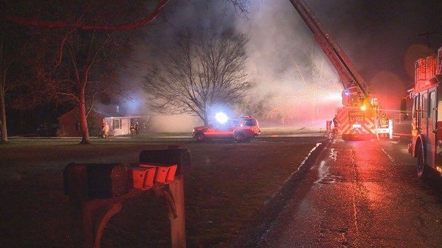 Crews battle flames of Canfield house fire - WFMJ.com