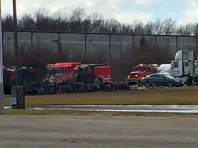Fire destroys four trucks at Jackson Township business - WFMJ.com