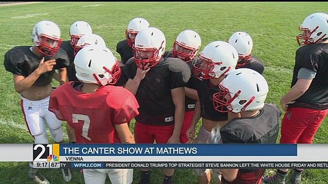 Canter brothers give Mathews football unique triple threat - WFMJ.com