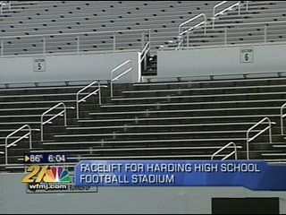 Warren Harding football field getting a facelift - WFMJ.com