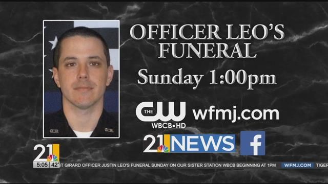 Information on services for Officer Justin Leo - WFMJ.com