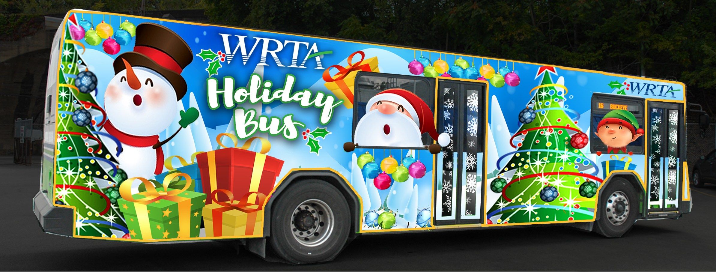 WRTA Holiday Bus launches with free rides through Christmas Eve - WFMJ.com