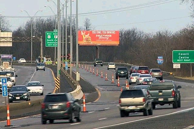 ODOT crews repairing potholes on I-680 in Youngstown - WFMJ.com
