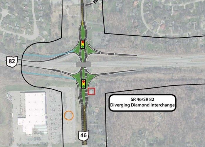 ODOT proposes end to Howland Wilson traffic crossing Route 82 - WFMJ.com