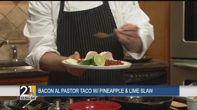 Giant Eagle Recipe: Bacon Al Pastor Taco With Pineapple and Lime Slaw ...