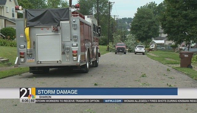 Storm damage rips through Sharon - WFMJ.com