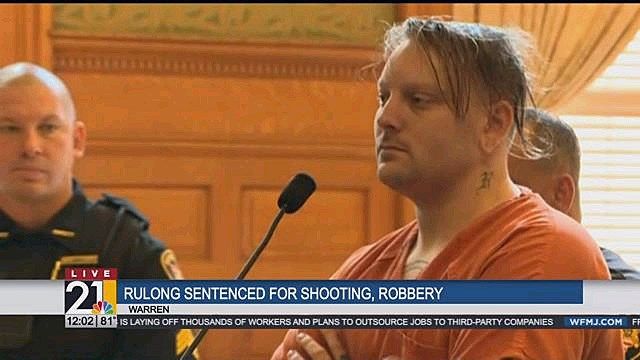 Howland Man Sentenced For Warren Bar Shooting And Howland Robbery