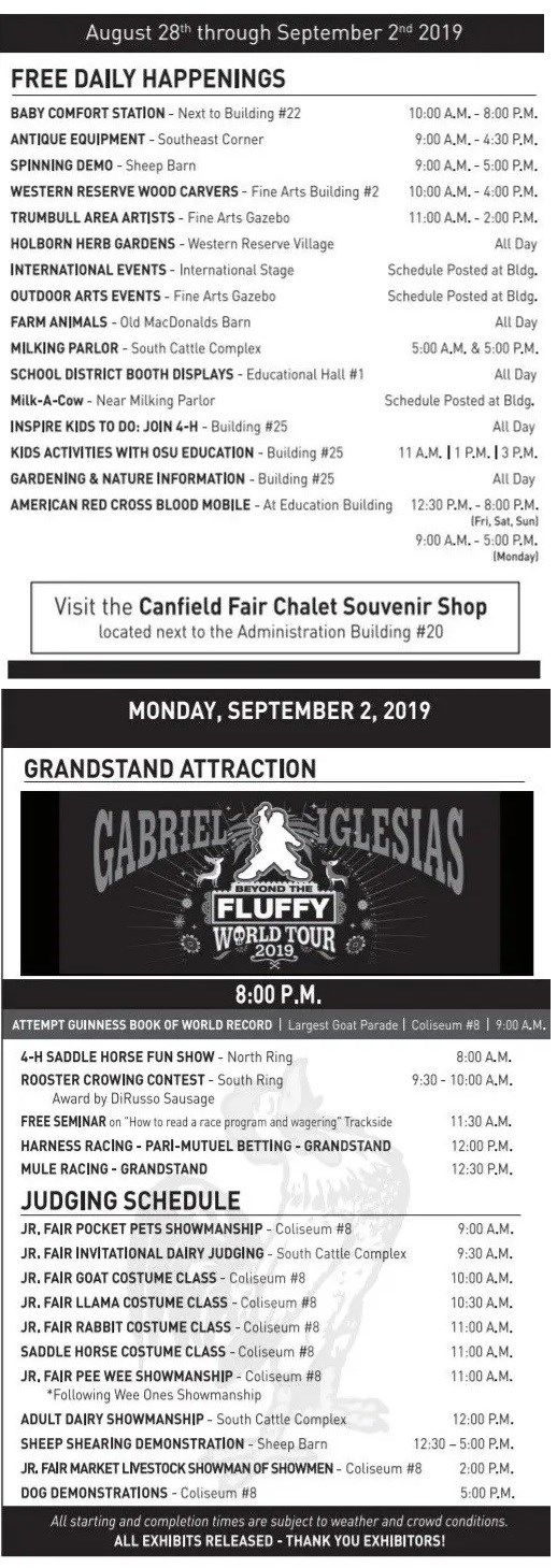 Canfield Fair 2019: Everything you need to know to go - WFMJ.com