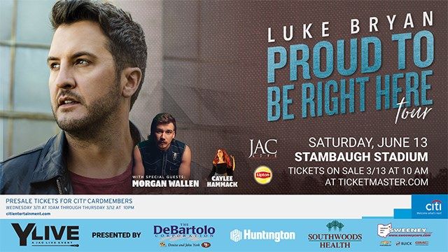 Luke Bryan announced as Y-Live concert act - WFMJ.com