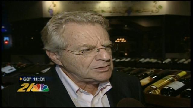 Jerry Springer attends Democratic fundraiser - WFMJ.com