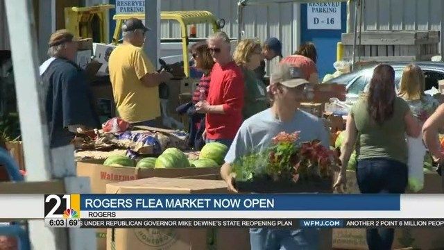 Rogers Flea Market now open - WFMJ.com