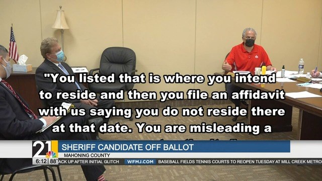Former YPD officer disqualified from Mahoning Co. Sheriff race - WFMJ.com Former YPD officer disqualified from Mahoning Co. Sheriff race - WFMJ.com