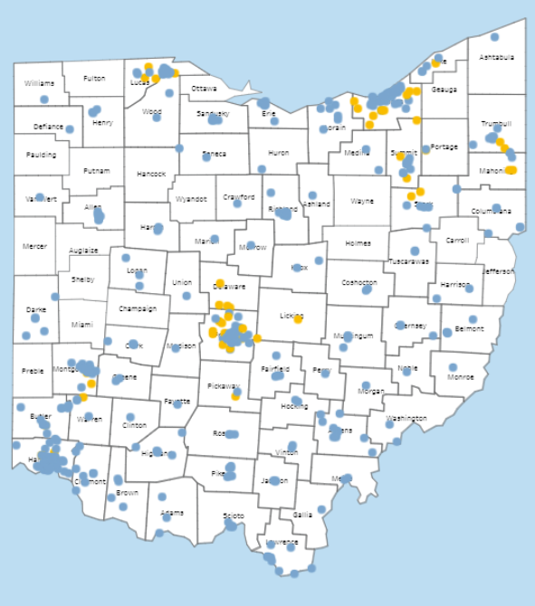 ODH creates state COVID-19 testing center location map - WFMJ.com