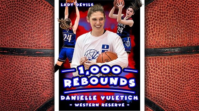 Vuletich joins 1,000 rebounds club, Western Reserve beats Jackson ...