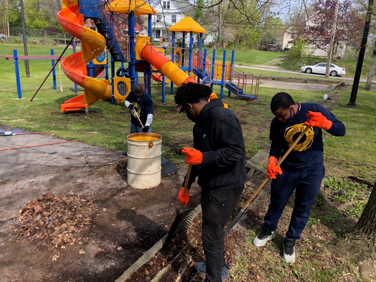 Lifeguard Academy members clean park and learn pathways to careers ...