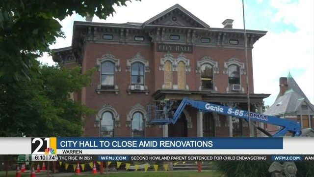 Warren City Hall undergoes renovations - WFMJ.com