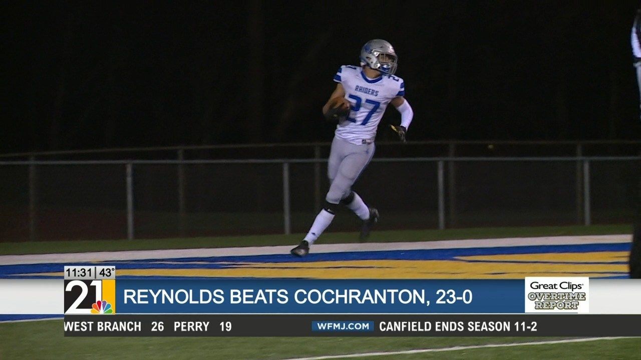 Reynolds puts three on Class 1A all state football team - WFMJ.com