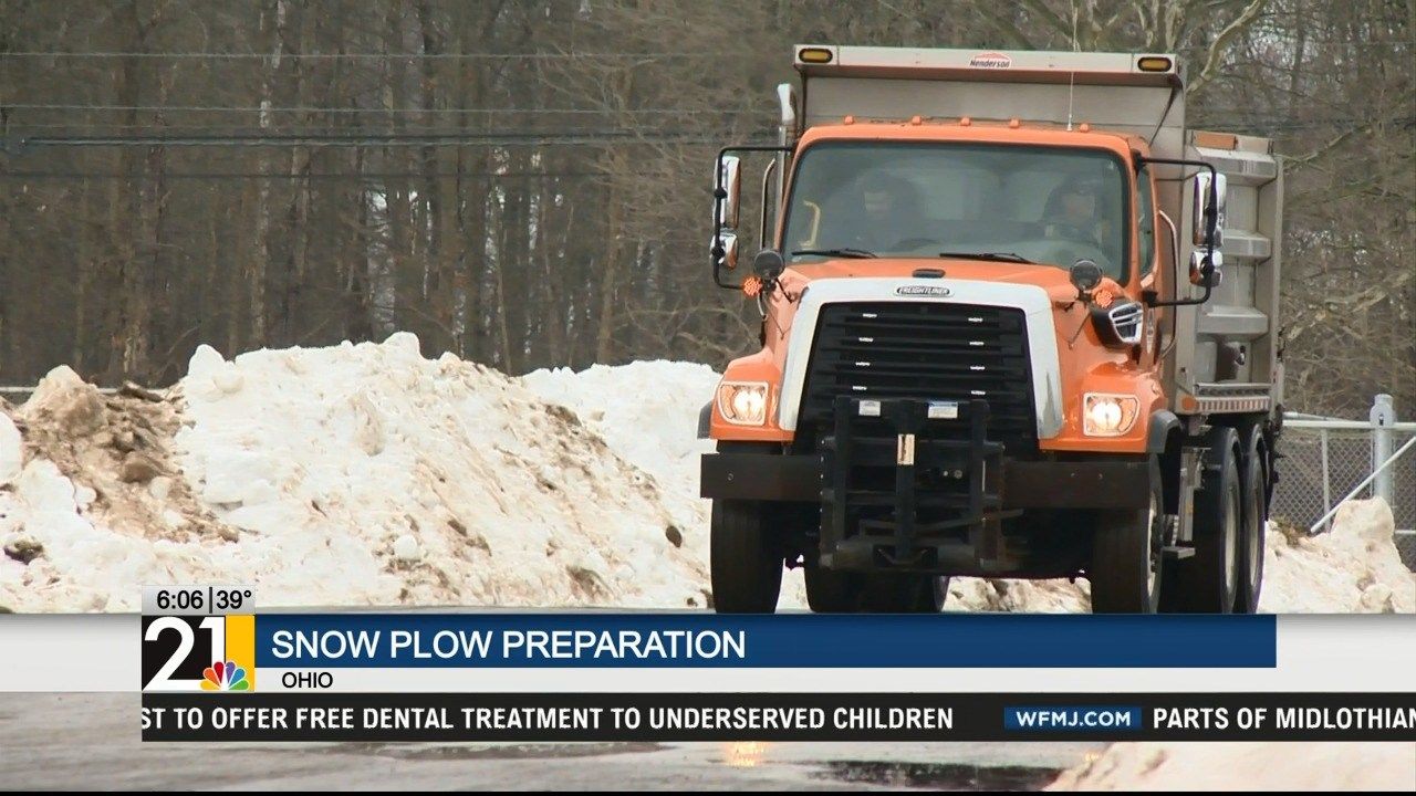 Snow Plow Preparations - behind the scenes - WFMJ.com