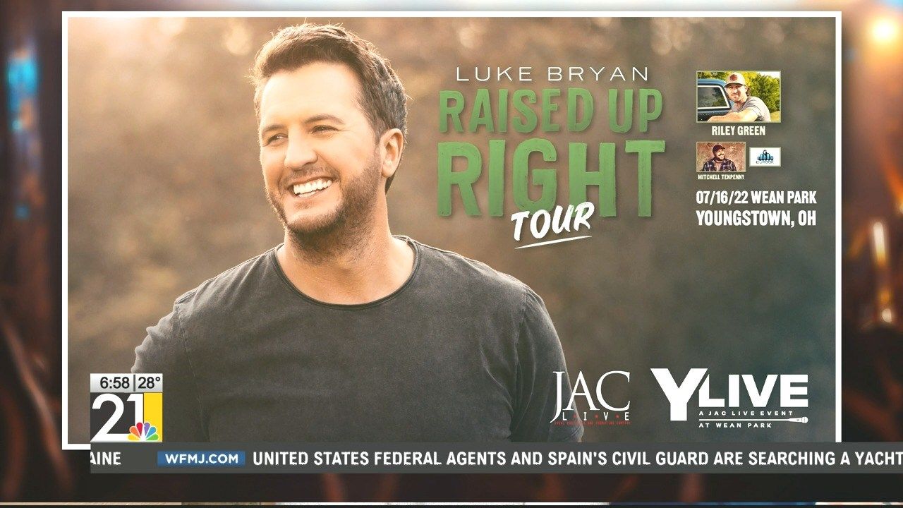 Luke Bryan YLive tickets available on presale Thursday - WFMJ.com
