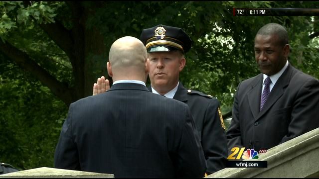 Eric Merkel sworn in as Warren City police chief - WFMJ.com
