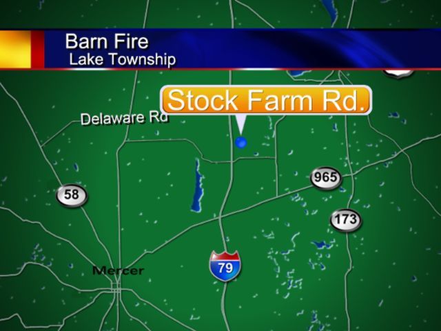 Half million dollars damage in Mercer barn fire - WFMJ.com