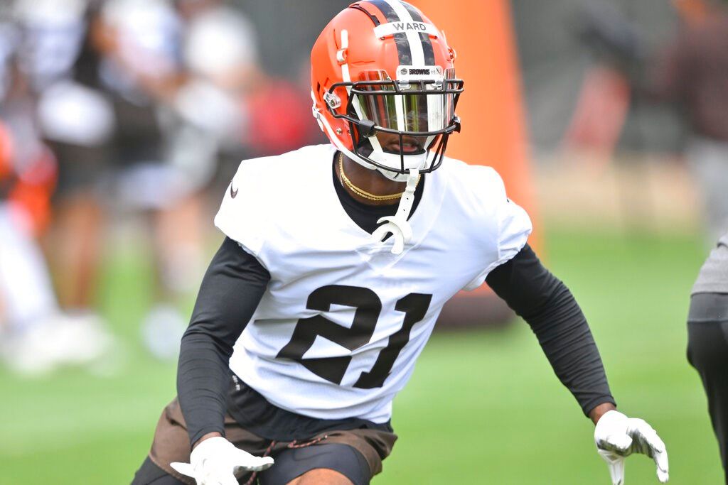 Browns CB Denzel Ward injures knee in practice. Pro Bowler questionable ...