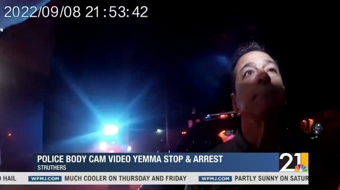 Police release body camera video of Mahoning Treasurer Dan Yemma - WFMJ.com
