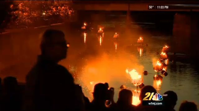 Sharon celebrates second WaterFire event - WFMJ.com