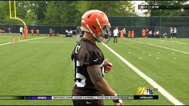 Former Penguin, Jamaine Cook, added to Browns practice squad - WFMJ.com