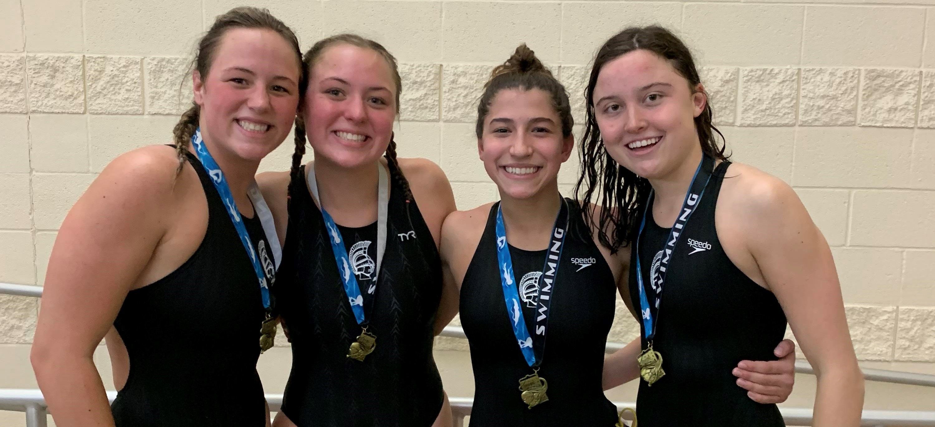 Boardman girls swim team breaks long-time relay record - WFMJ.com