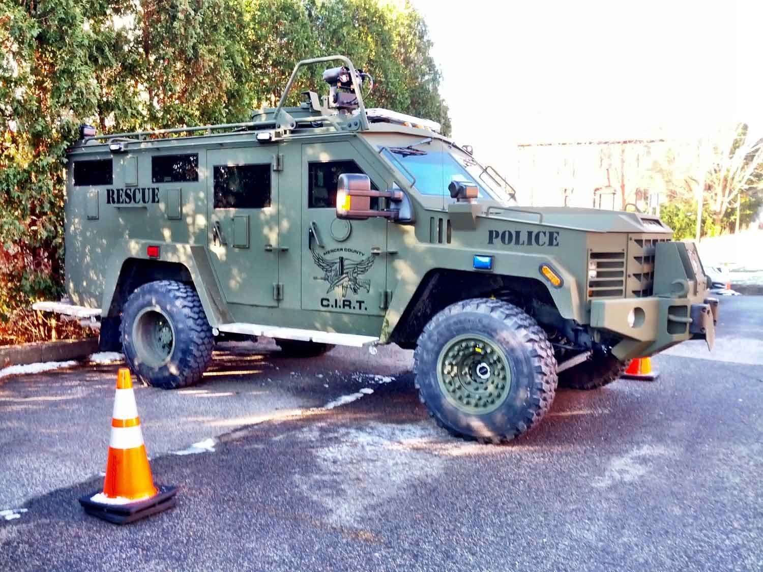 Mercer County unveils armored rescue vehicle - WFMJ.com