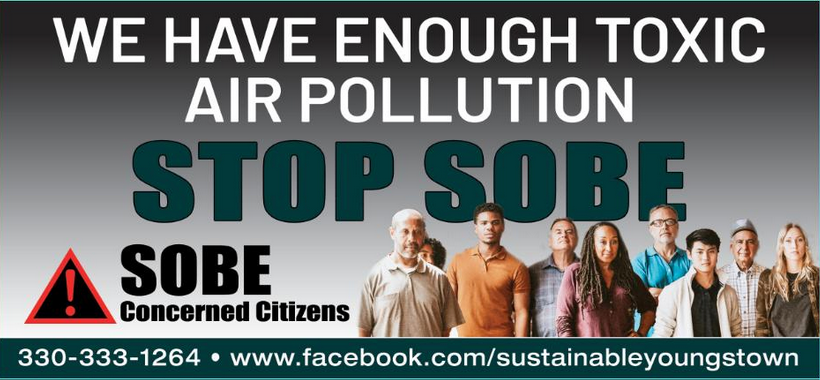 New billboard protests SOBE Thermal Energy plant in Youngstown - WFMJ.com