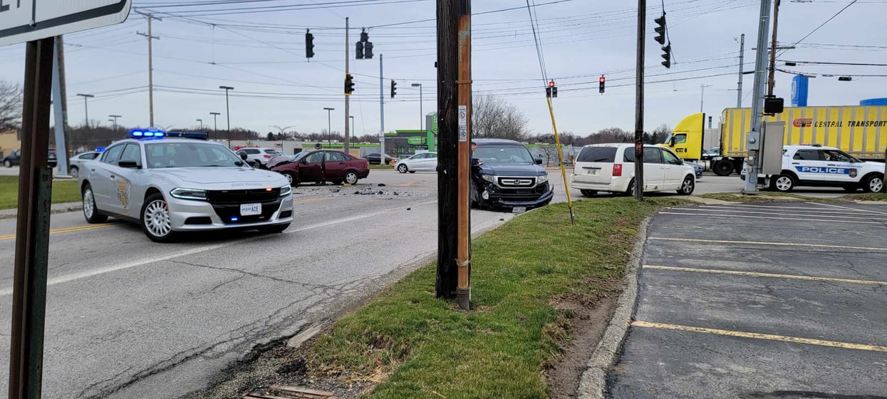 Two People Hospitalized After Three Vehicle Crash On Boardman Canfield