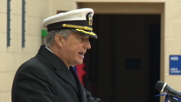 Nuclear submarine commander returns to alma mater as commencement ...