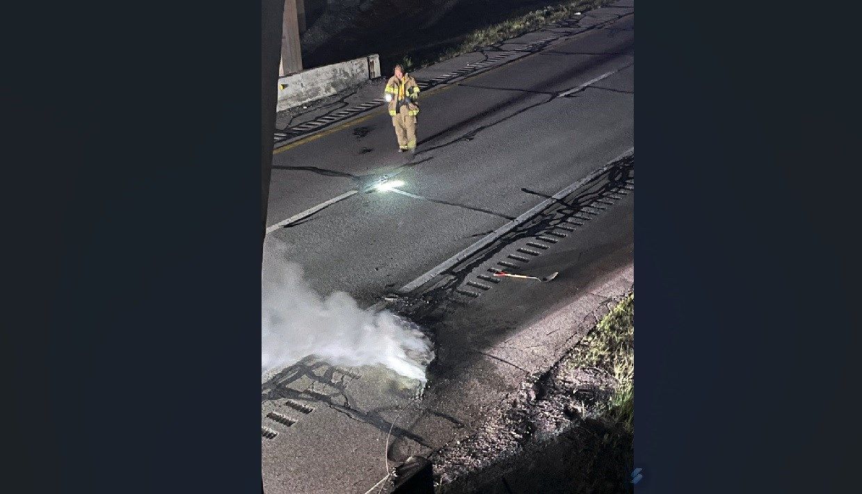 Wire down cuts power along Route 224, slows turnpike traffic in ...