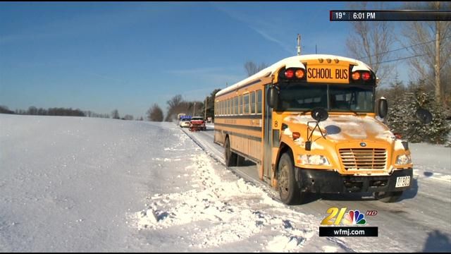 Truck rear ends Joseph Badger school bus - WFMJ.com
