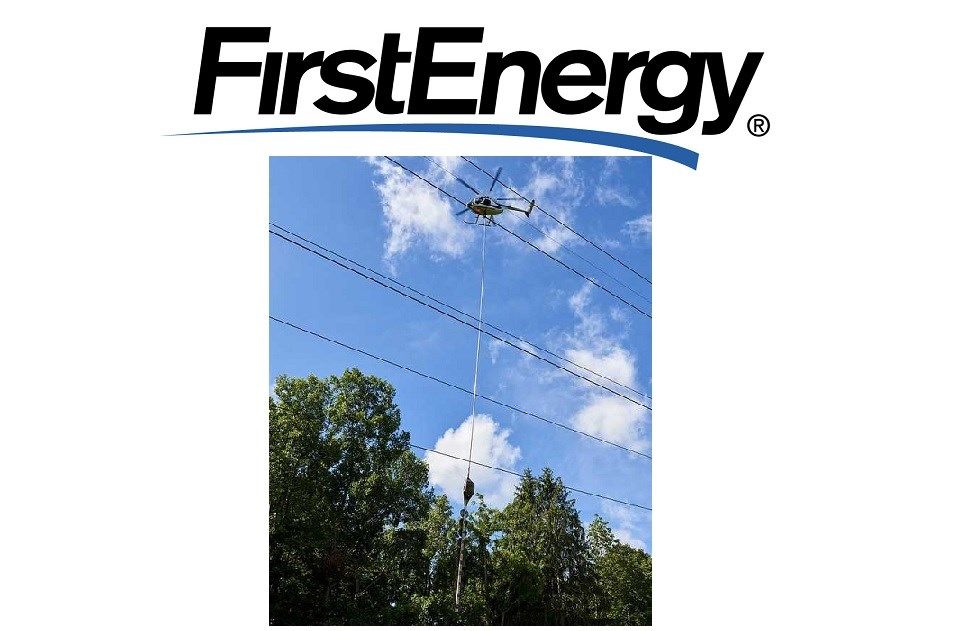 FirstEnergy using helicopter saw to trim trees along power lines - WFMJ.com