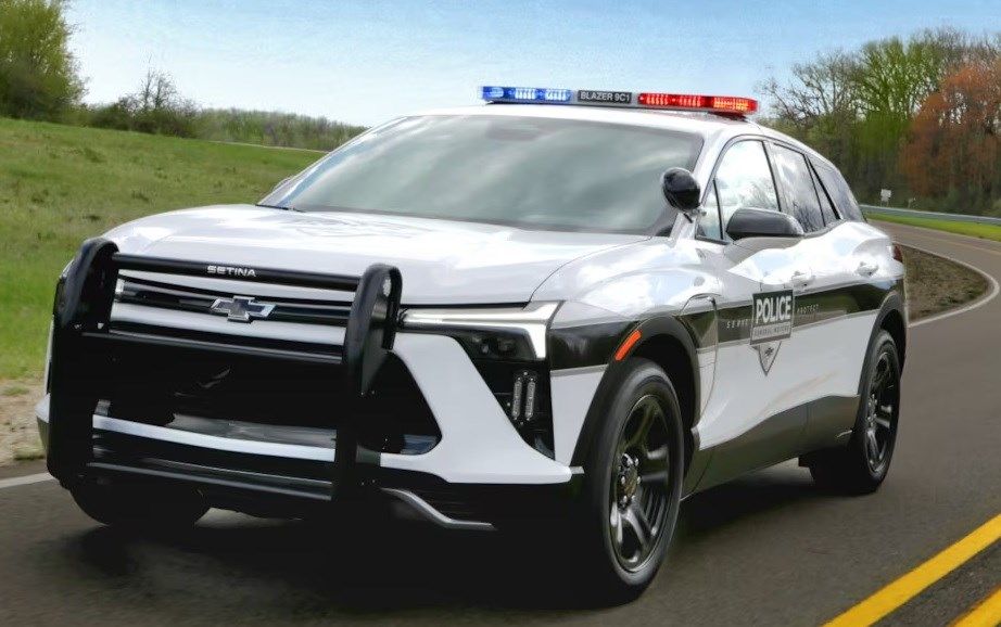 GM shows off Ultium powered Blazer Police Pursuit Vehicle - WFMJ.com