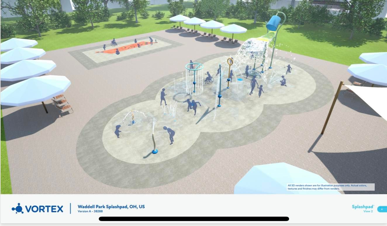 SLIDESHOW: Niles Mayor releases renderings of new Waddell Park splash pad, playground - WFMJ.com