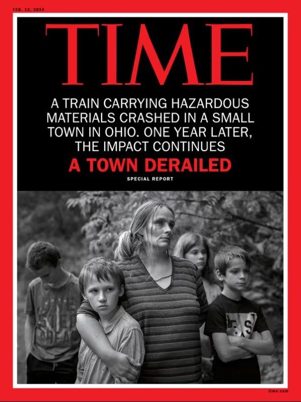 East Palestine makes cover of TIME magazine for special report on train ...