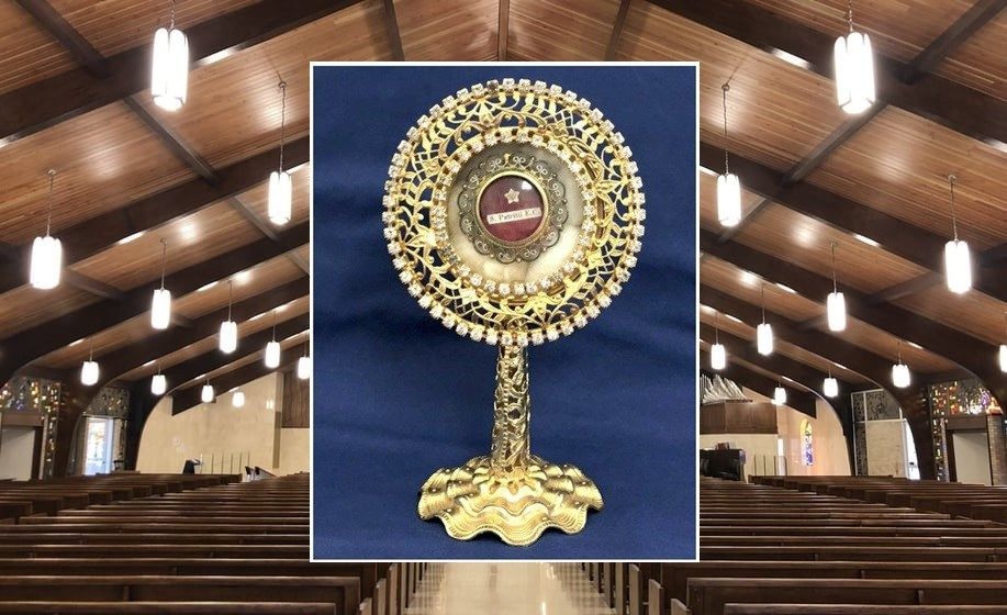 Mass celebrating St. Patrick's Church reopening to include relic of ...