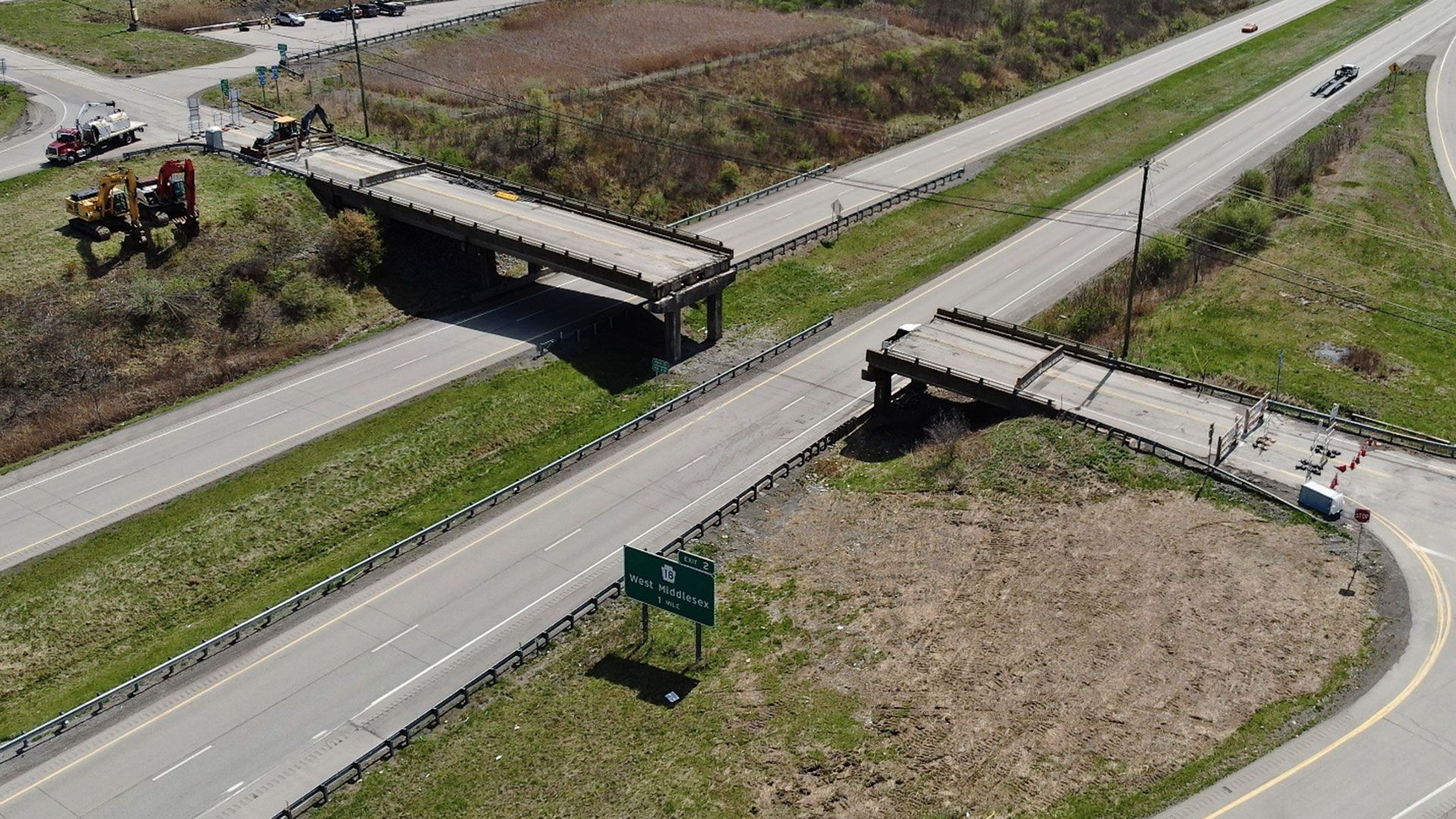 Emergency reconstruction of PA Route 318 bridge begins, expected to be ...