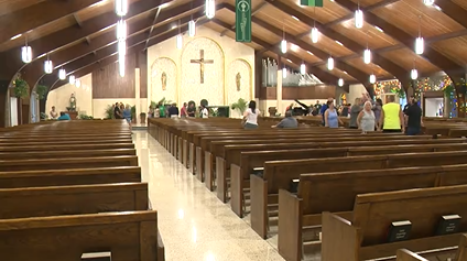 St. Patrick Parish parishioners rally in support of priest placed on ...