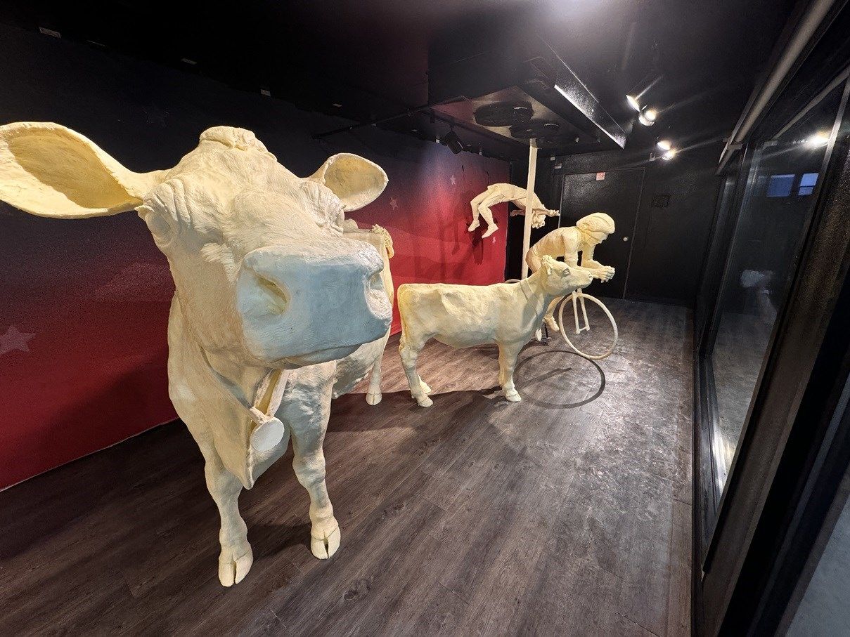 Ohio State Fair butter sculpture salutes elite athletes - WFMJ.com