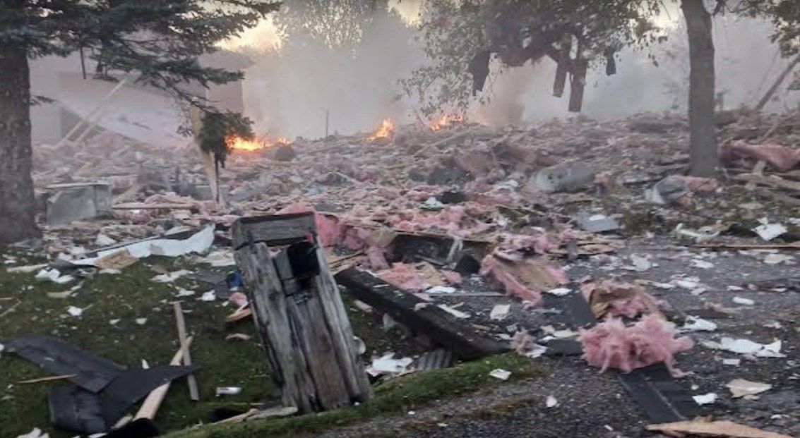 Sheriff Deputies posted at site of Ellsworth Township home explosion ...