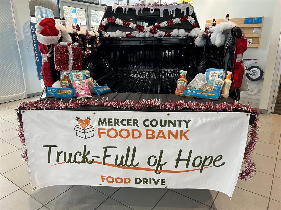 Mercer Food Bank's Truck-Full of Hope campaign kicks off at Diehl ...