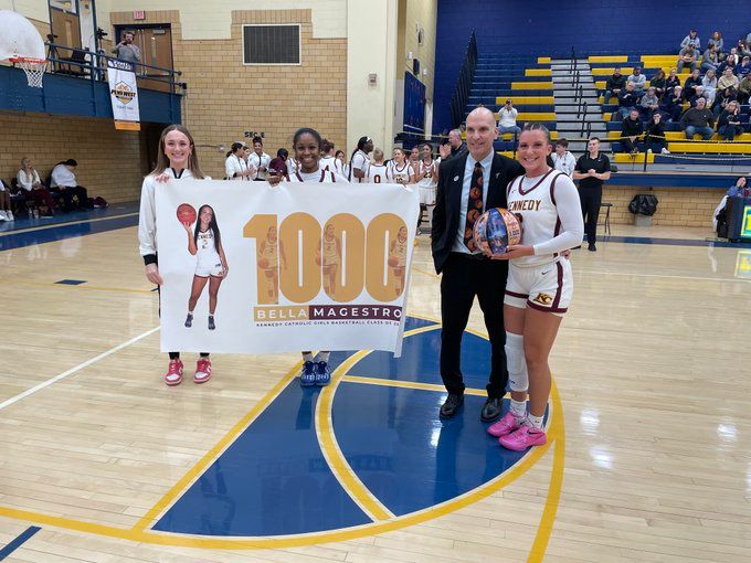 Magestro reaches 1,000 in Kennedy Catholic's quarterfinal win - WFMJ.com