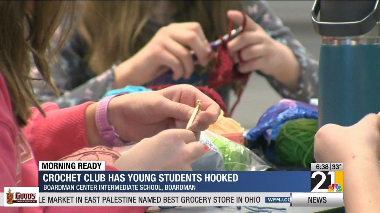 Crochet Club has students hooked at Boardman Center Intermediate School ...