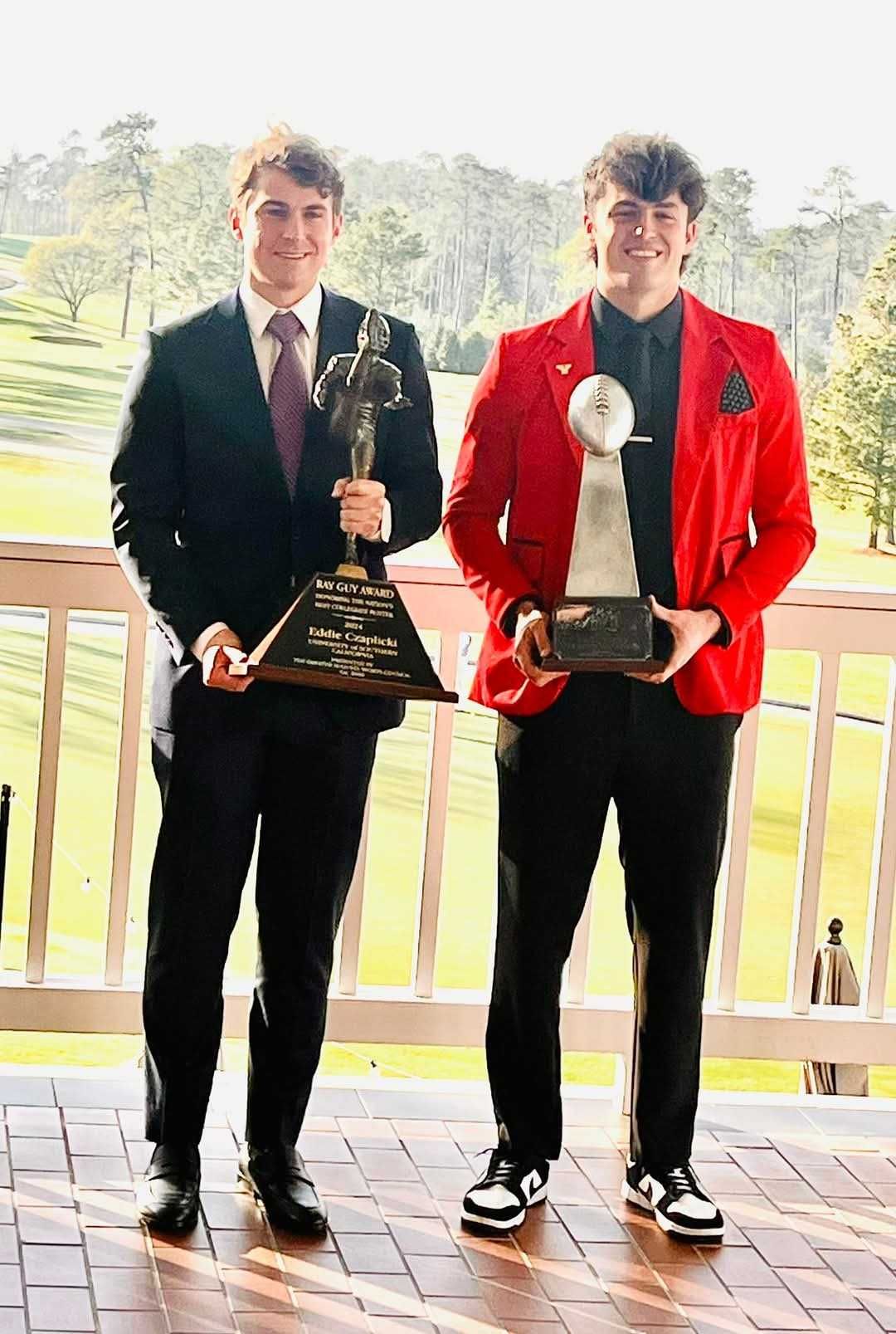 Kilpatrick receives F-C-S Punter of Year trophy from Augusta Sports ...