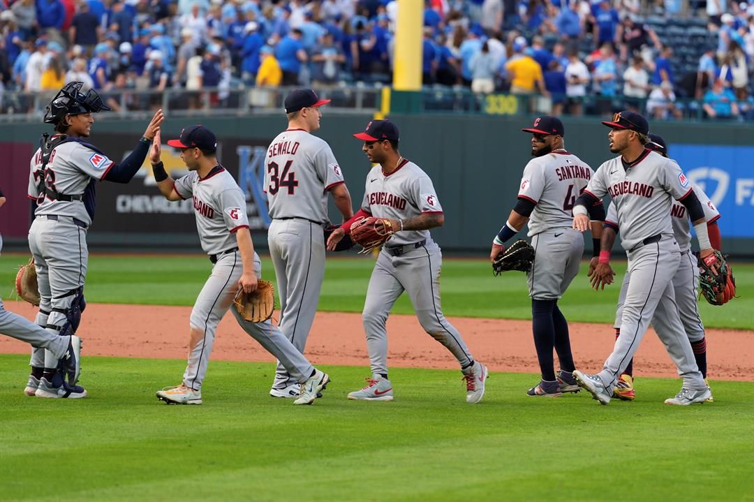 Guardians outlast Royals on Opening Day - WFMJ.com